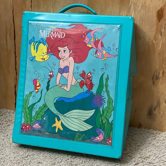 Disney | Toys | Vintage 99s Little Mermaid Doll Carrying Case | Poshmark